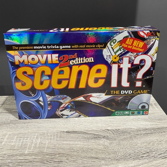 Mattel | Games | Scene It Movie 2nd Edition Dvd Board Game | Poshmark